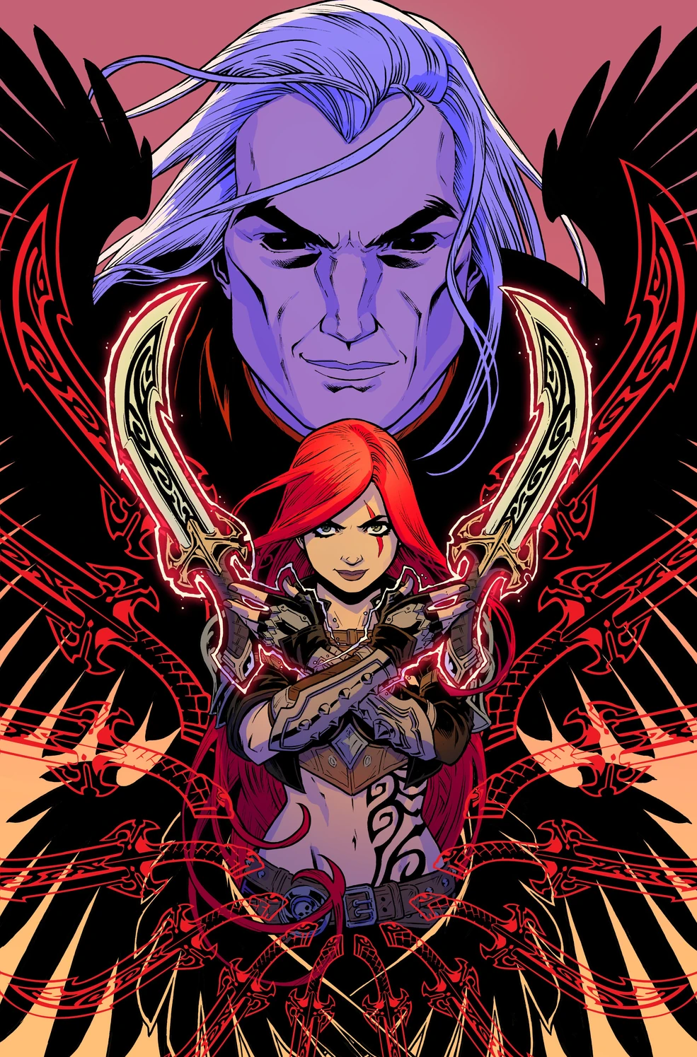 how to draw katarina lol