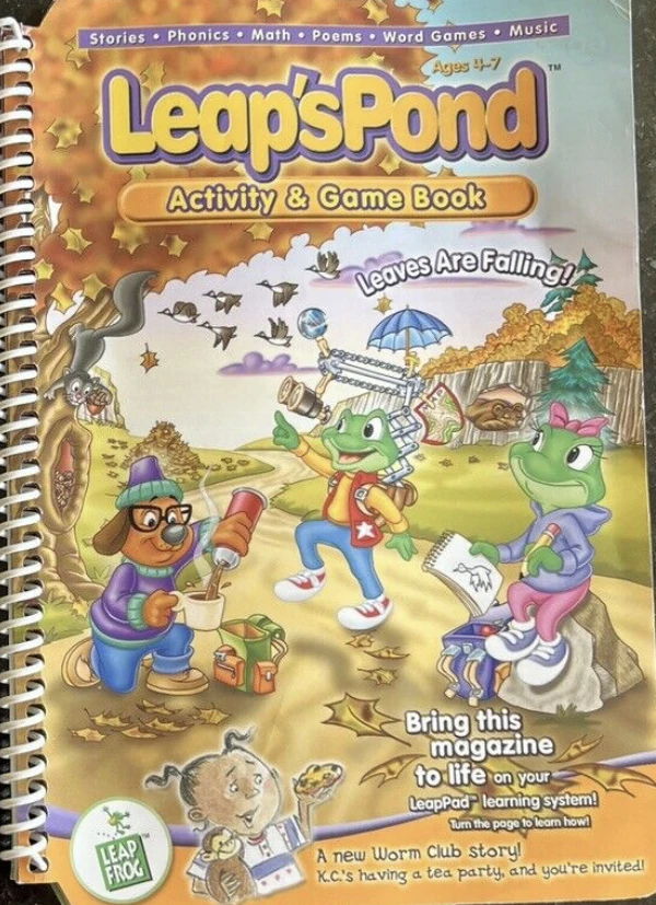 Leap's Pond: Leaves are Falling! | Leap Frog Wiki | Fandom