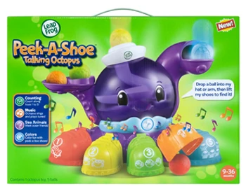 Peek-A-Shoe Talking Octopus | Leap Frog Wiki | Fandom