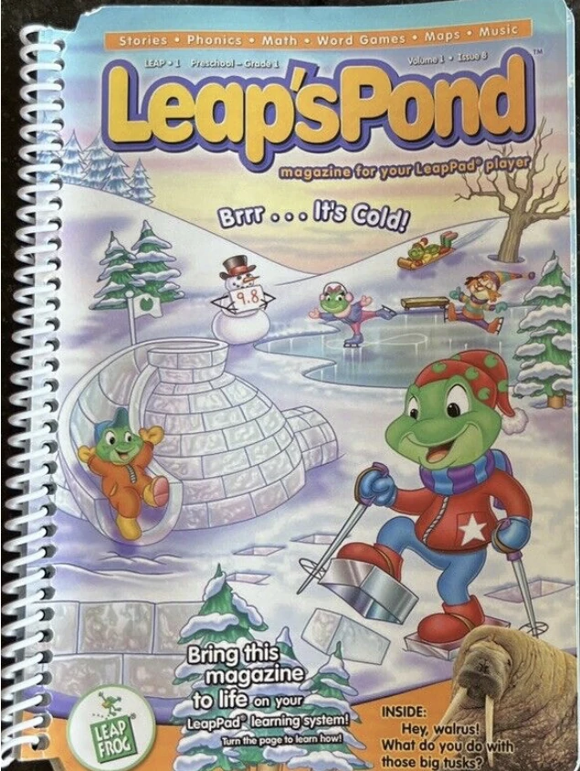 Leap's Pond: Brrr! It's Cold! | Leap Frog Wiki | Fandom