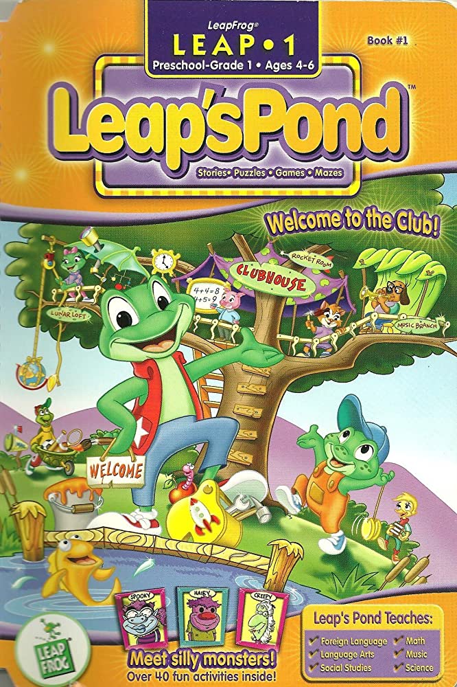 Leap's Pond: Welcome to the Club! | Leap Frog Wiki | Fandom