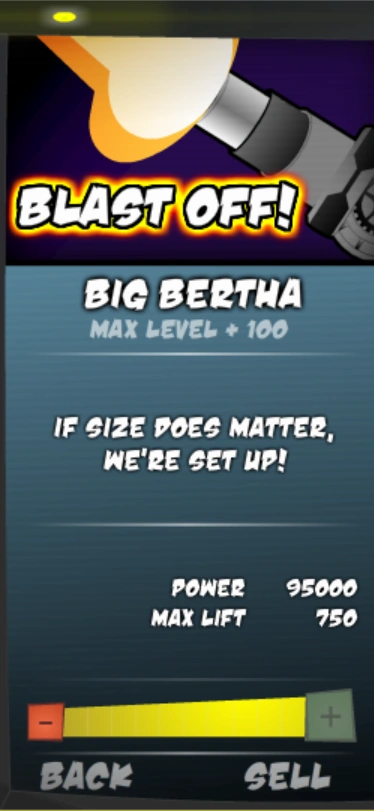 Big Bertha | Learn To Fly Wiki | Fandom