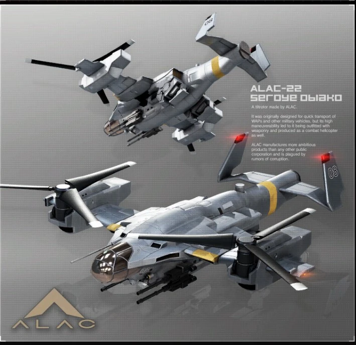 ALAC-22 Seroye Oblako - Left Alive Wiki