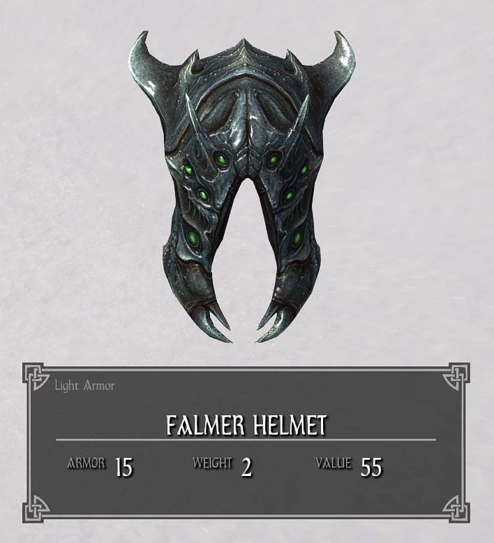 Falmer Helmet | Legacy of the Dragonborn - deutsch Wiki | Fandom