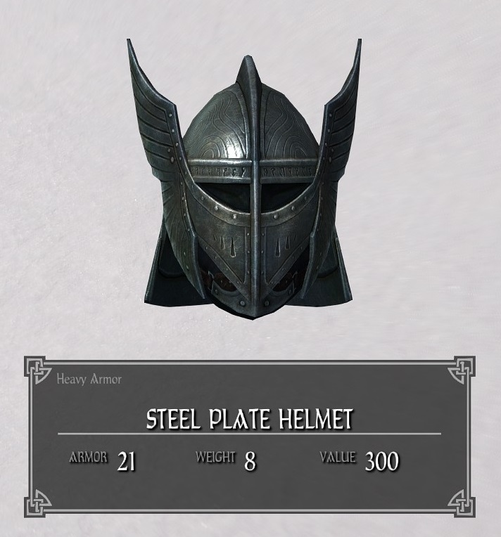 Steel Plate Helmet Legacy Of The Dragonborn Deutsch Wiki Fandom