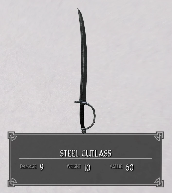 Steel Cutlass | Legacy of the Dragonborn - deutsch Wiki | Fandom