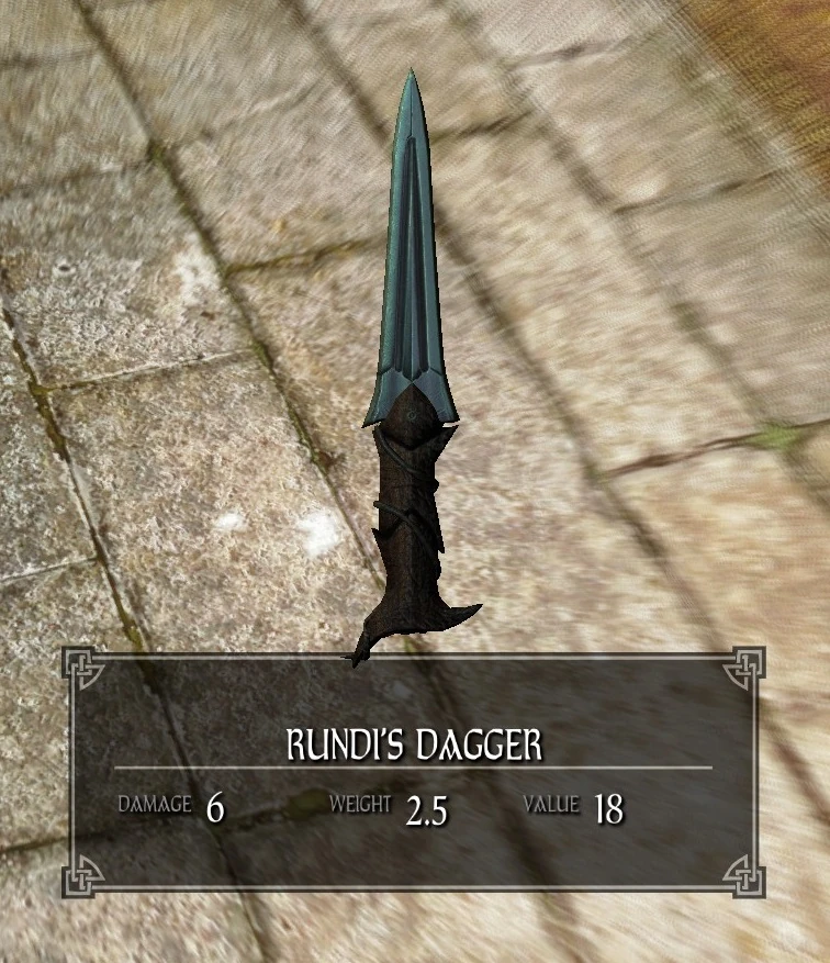Кинжал Рунди | Наследие драконорожденного Вики | Fandom