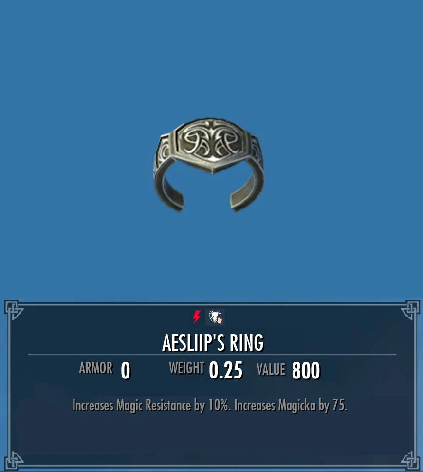 Aesliip's Ring (Legacy of the Dragonborn) | Legacy of the Dragonborn ...