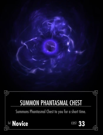 Phantasmal Chest | Legacy of the Dragonborn | Fandom