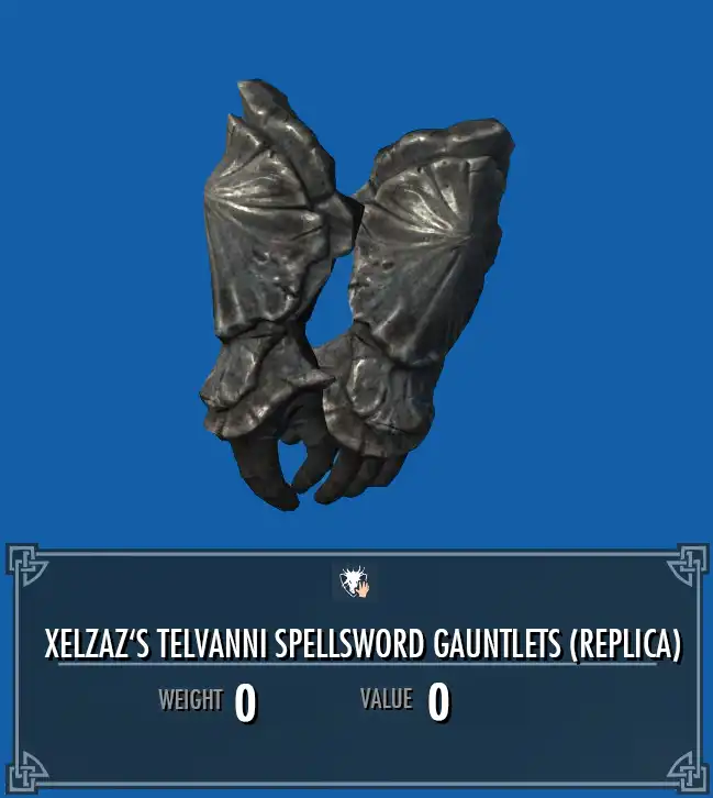 Xelzaz's Telvanni Spellsword Gauntlets | Legacy of the Dragonborn | Fandom