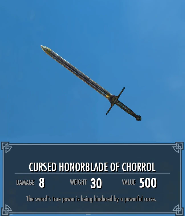 Honorblade of Chorrol (Oblivion Artifact Pack) | Legacy of the ...