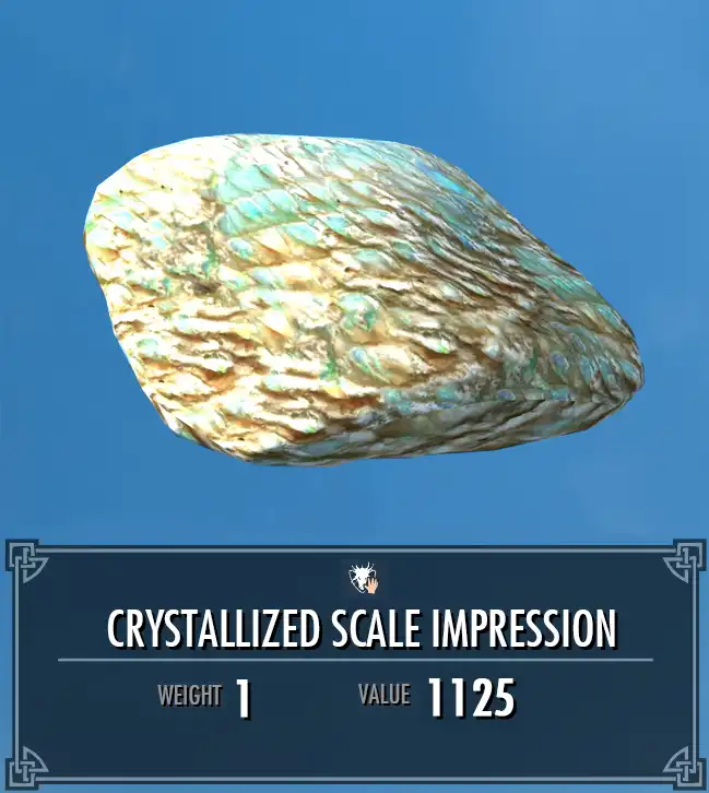 Crystallized Scale Impression | Legacy of the Dragonborn | Fandom