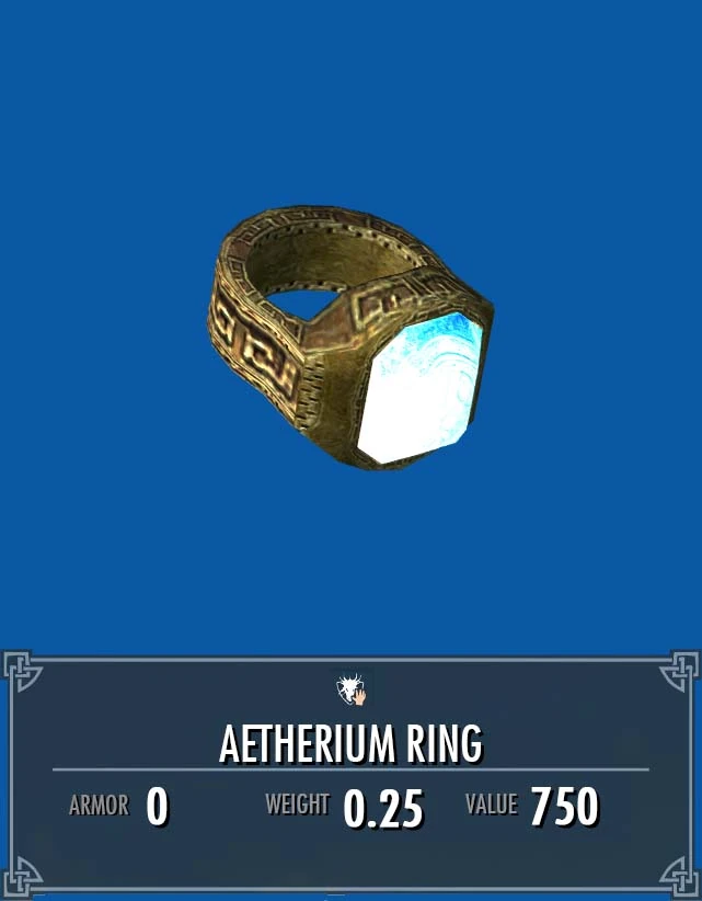 Aetherium Ring | Legacy of the Dragonborn | Fandom