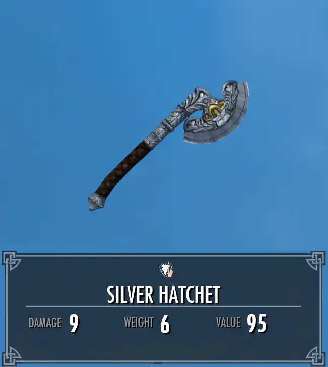 Silver Hatchet | Legacy of the Dragonborn | Fandom