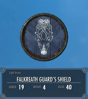 Falkreath Guard's Shield | Legacy of the Dragonborn | Fandom