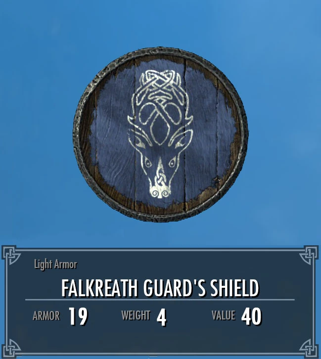 Falkreath Guard's Shield | Legacy of the Dragonborn | Fandom