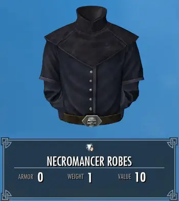 Necromancer Robes | Legacy of the Dragonborn | Fandom