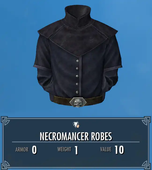 Necromancer Robes | Legacy of the Dragonborn | Fandom