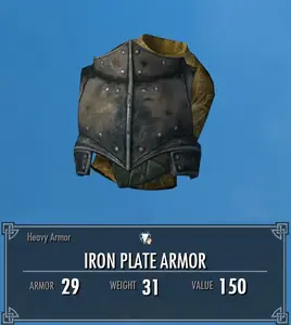 Iron Plate Armor | Legacy of the Dragonborn | Fandom