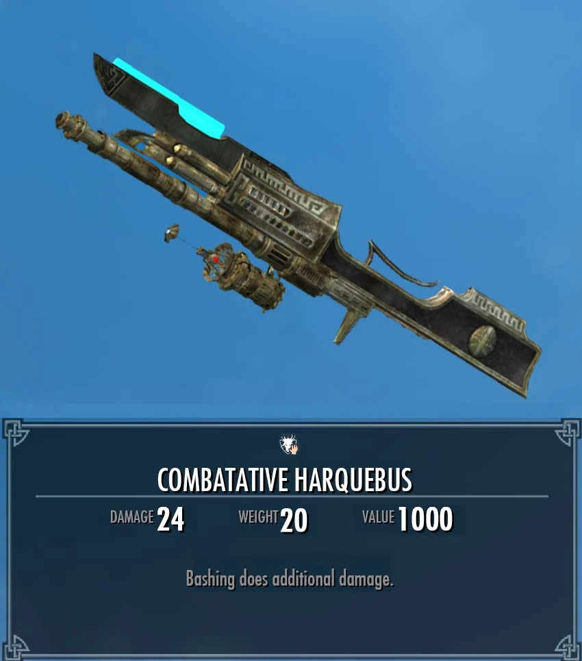 Combatative Harquebus | Legacy of the Dragonborn | Fandom