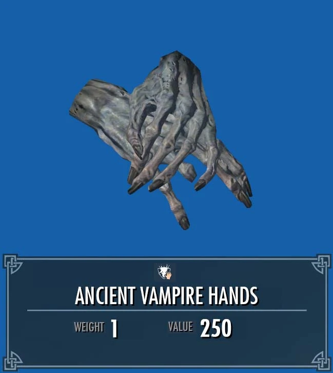 Ancient Vampire Hands | Legacy of the Dragonborn | Fandom