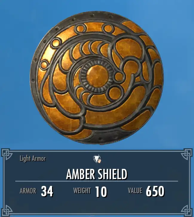 Amber Shield Legacy Of The Dragonborn Fandom