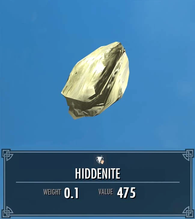 Hiddenite | Legacy of the Dragonborn | Fandom