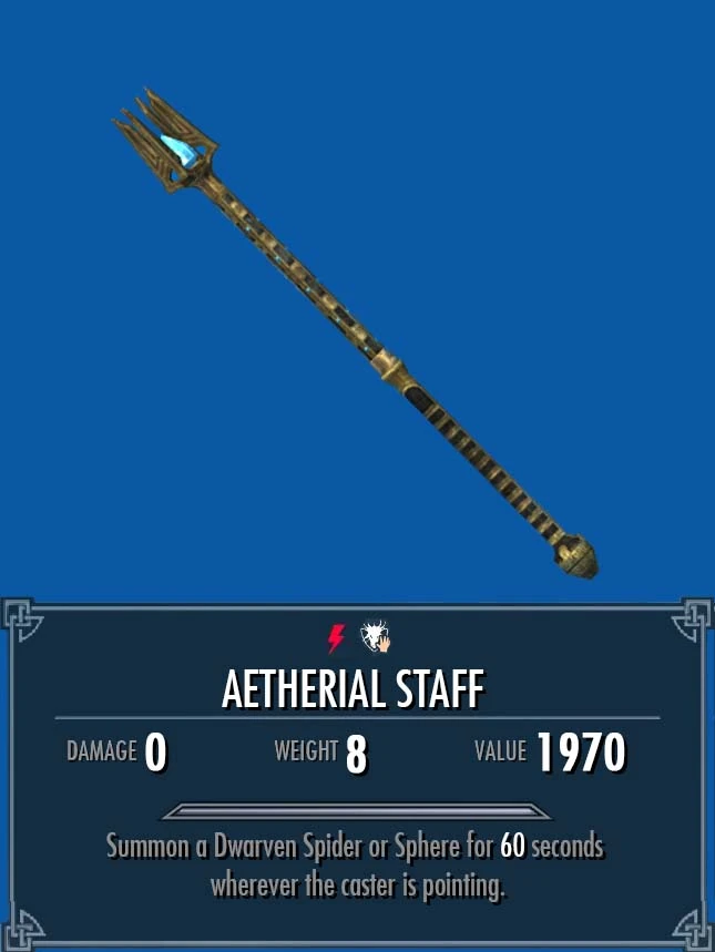 Aetherial Staff | Legacy of the Dragonborn | Fandom