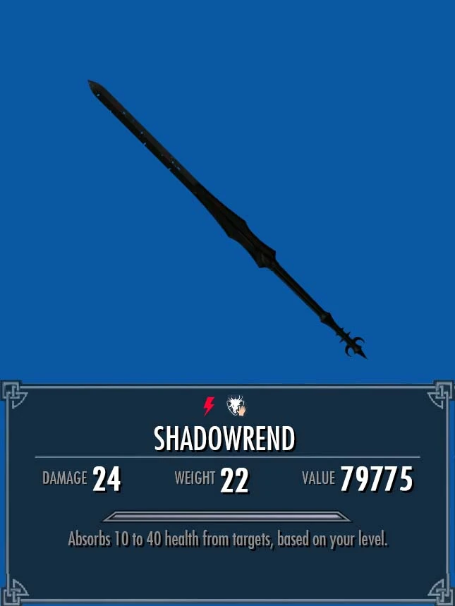 Shadowrend | Legacy of the Dragonborn | Fandom