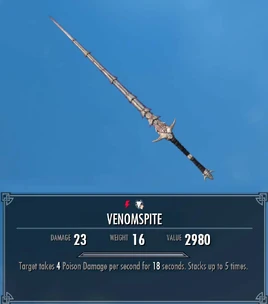 Venomspite | Legacy of the Dragonborn | Fandom
