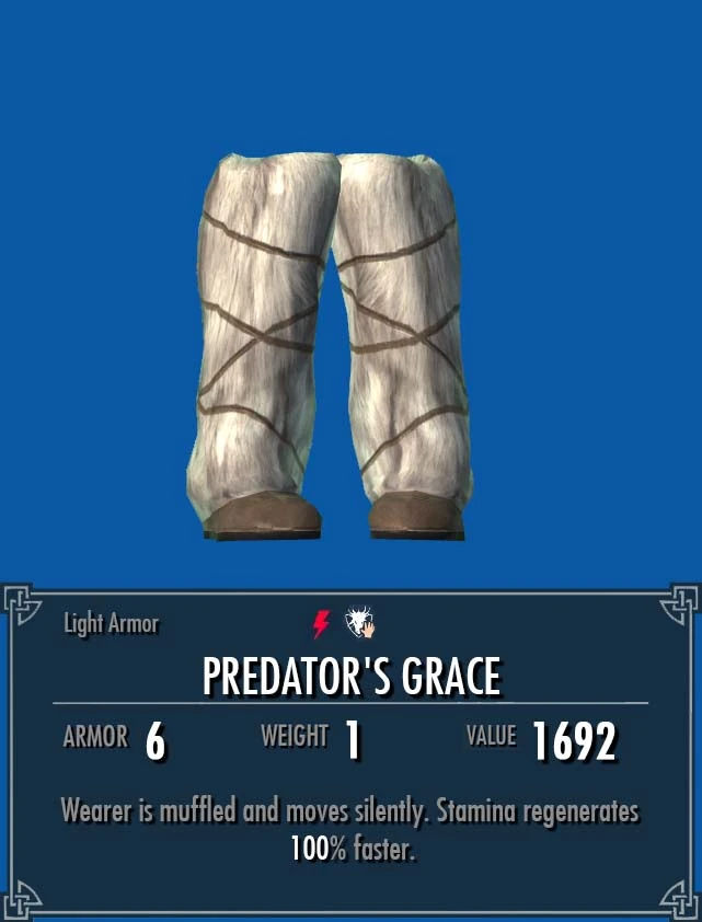 Predator's Grace | Legacy of the Dragonborn | Fandom