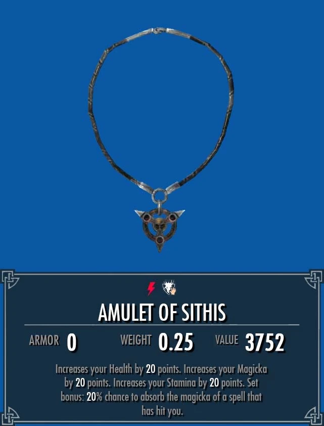 Amulet of Sithis | Legacy of the Dragonborn | Fandom