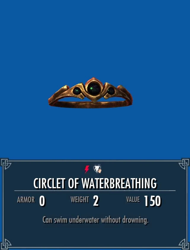 Circlet of Waterbreathing | Legacy of the Dragonborn | Fandom