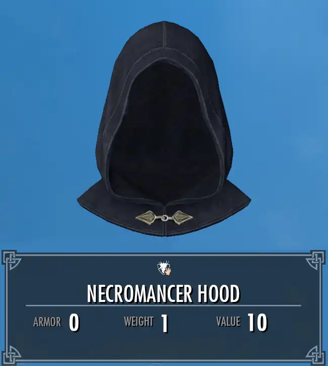 Necromancer Hood | Legacy of the Dragonborn | Fandom
