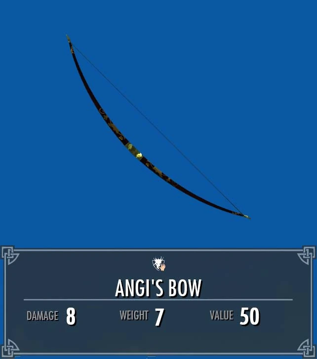 Angi's Bow | Legacy of the Dragonborn | Fandom