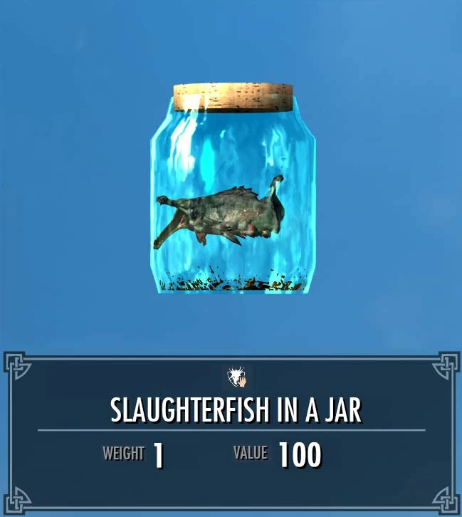 Slaughterfish in a Jar | Legacy of the Dragonborn | Fandom