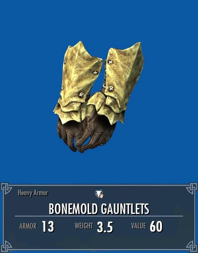Bonemold Gauntlets | Legacy of the Dragonborn | Fandom