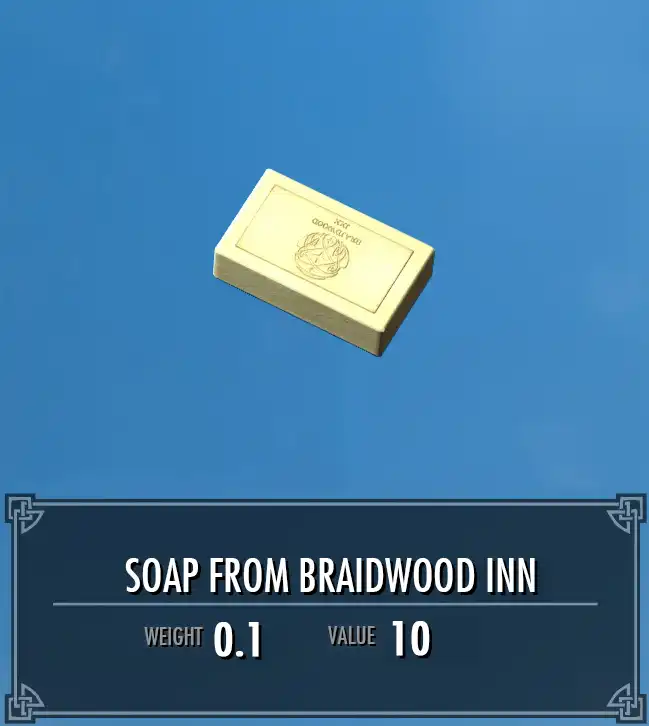 Soap from Braidwood Inn | Legacy of the Dragonborn | Fandom