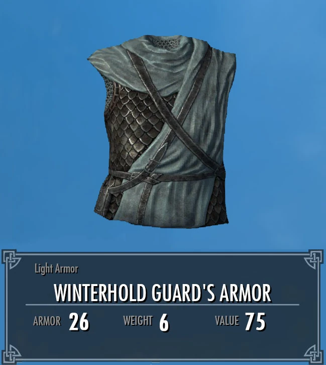 Winterhold Guard's Armor | Legacy of the Dragonborn | Fandom