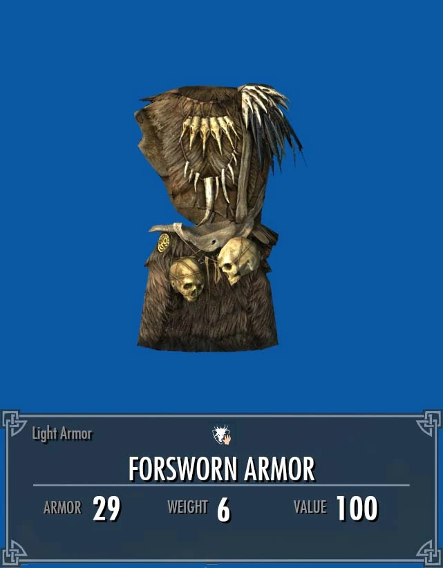 Forsworn Armor | Legacy of the Dragonborn | Fandom