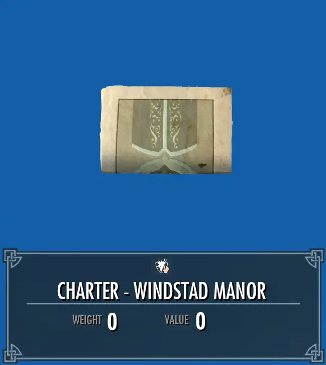 Charter - Windstad Manor | Legacy of the Dragonborn | Fandom