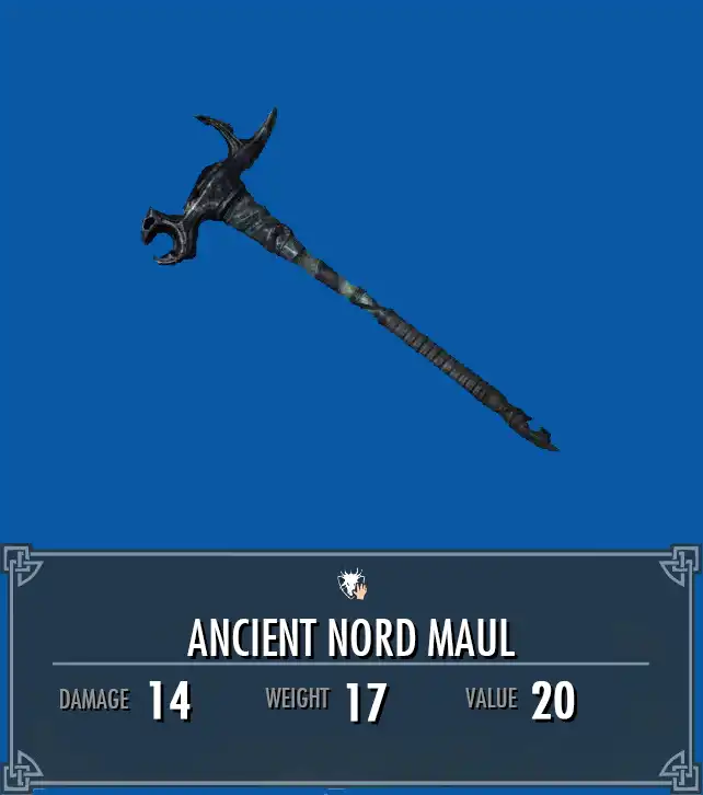 Ancient Nord Maul | Legacy of the Dragonborn | Fandom