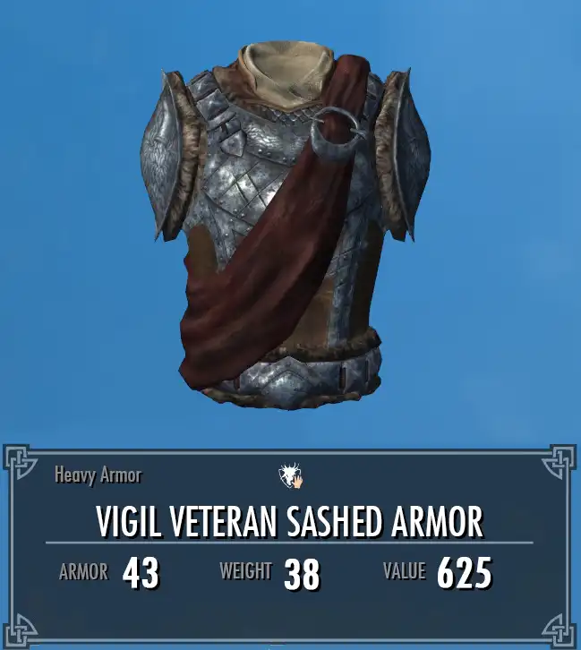 Vigil Veteran Sashed Armor | Legacy of the Dragonborn | Fandom