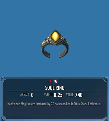 Soul Ring | Legacy of the Dragonborn | Fandom