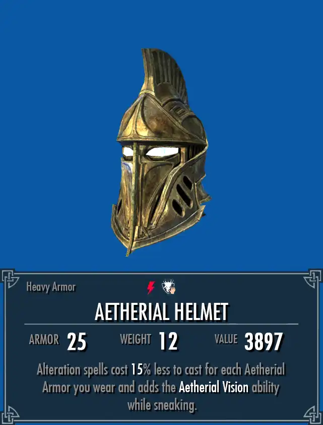 Aetherial Helmet (Tools of Kagrenac) | Legacy of the Dragonborn | Fandom