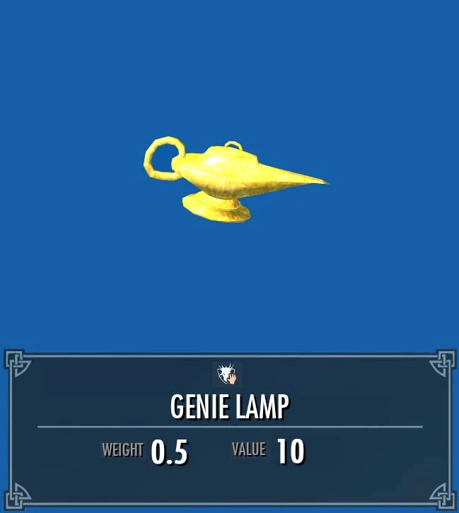 Genie Lamp | Legacy of the Dragonborn | Fandom