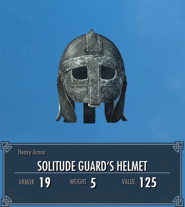Solitude Guard's Helmet (GAR) | Legacy of the Dragonborn | Fandom
