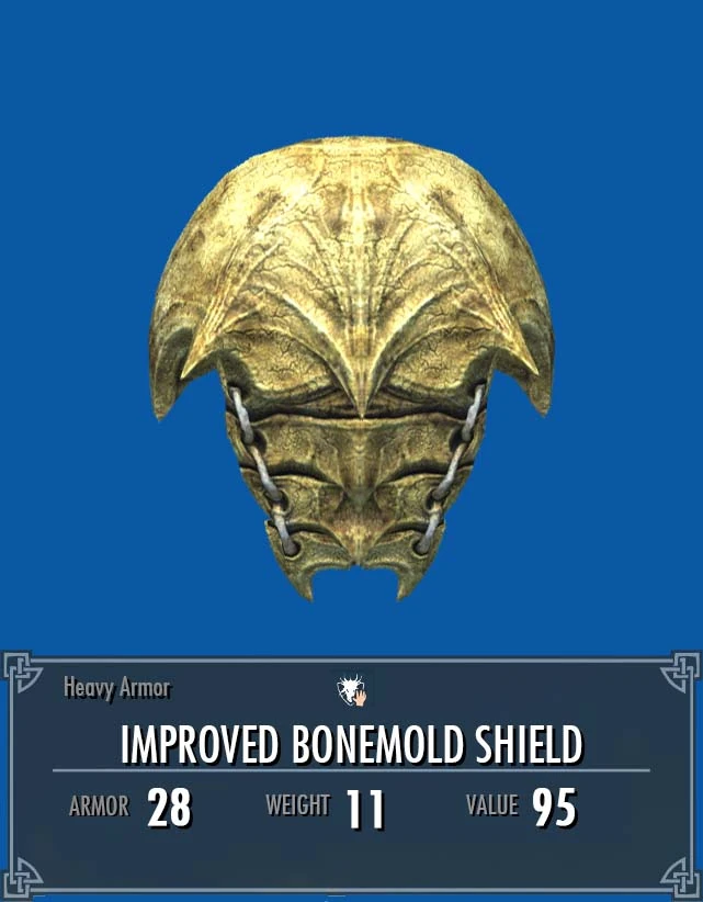 Improved Bonemold Shield | Legacy of the Dragonborn | Fandom
