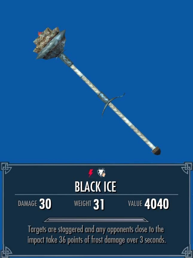 Black Ice | Legacy of the Dragonborn | Fandom