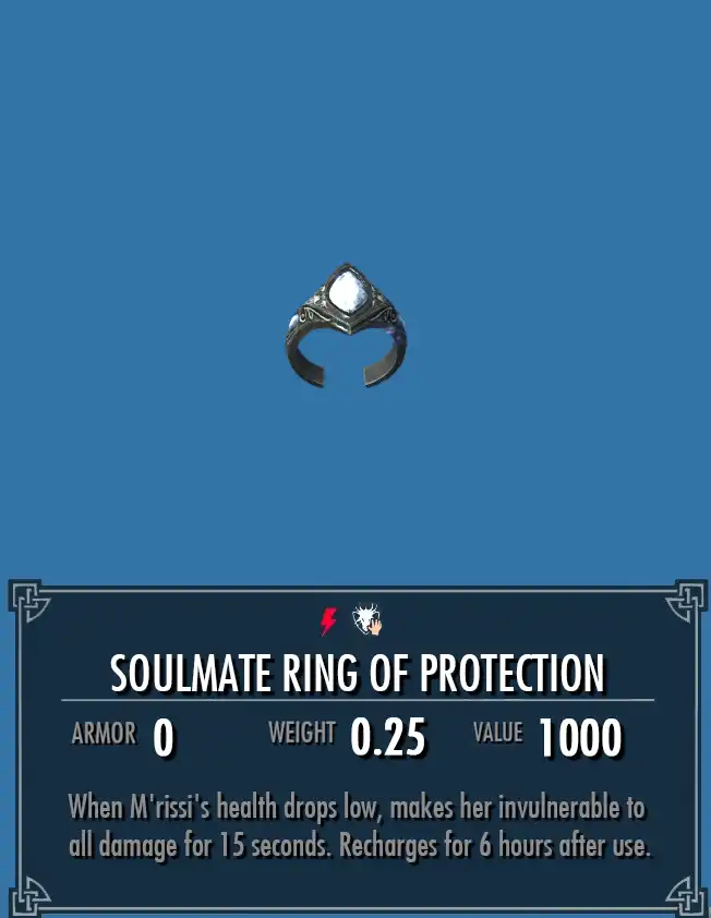 Soulmate Ring of Protection | Legacy of the Dragonborn | Fandom